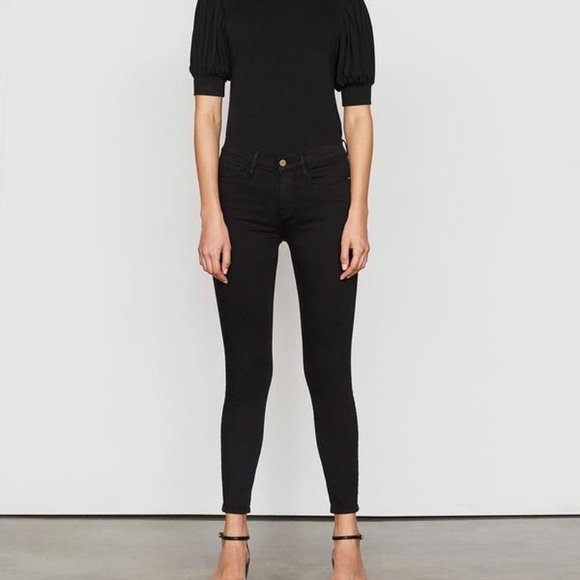 Frame Denim | Jeans | Frame Le Skinny Jeans Black | Poshmark